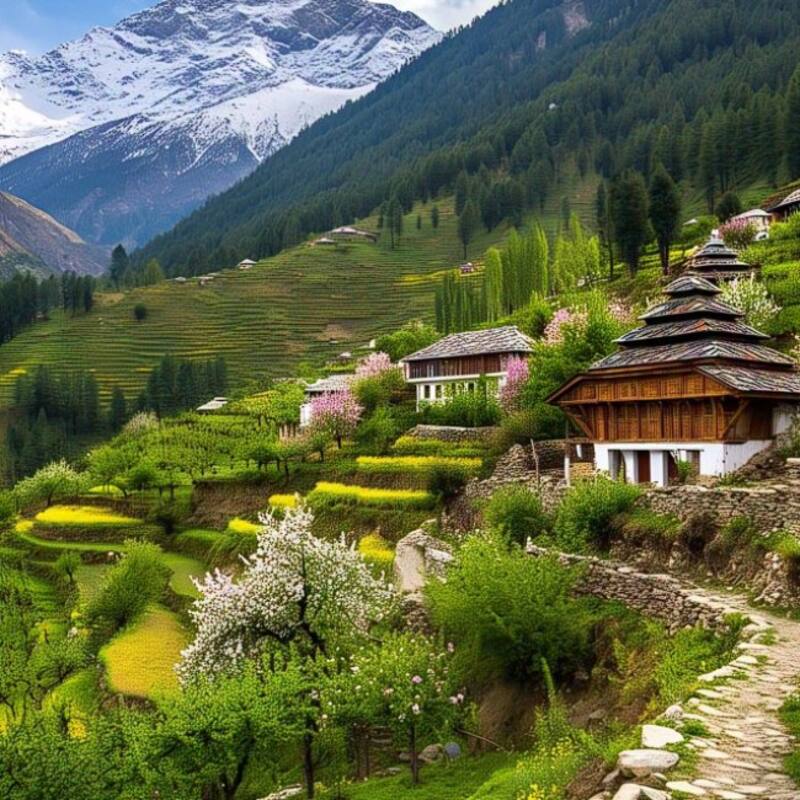 7 Hidden Himalayan Villages Where Summer Feels Like Winter