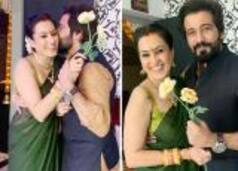 Kamya Panjabi Looks All Amazing as She Surprises Husband Shalabh Dang ...
