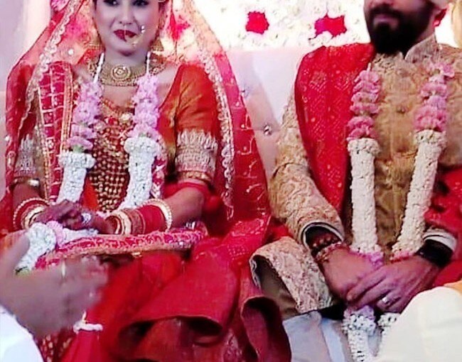 Kamya Punjabi, Shalabh Dang Look Stunning on Their Special Day