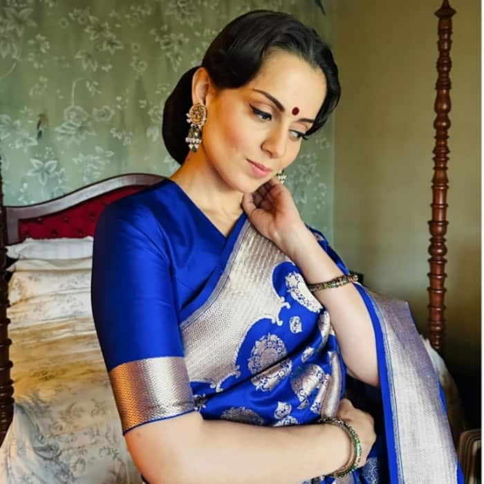 Saree Not Sorry! Kangana Ranaut in Banarasi Saree Silk Number Exudes ...
