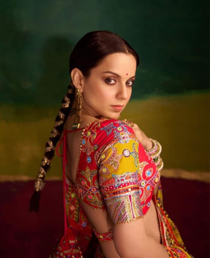Kangana Ranaut Raises The Bar of Festive Fashion in Multicoloured ...