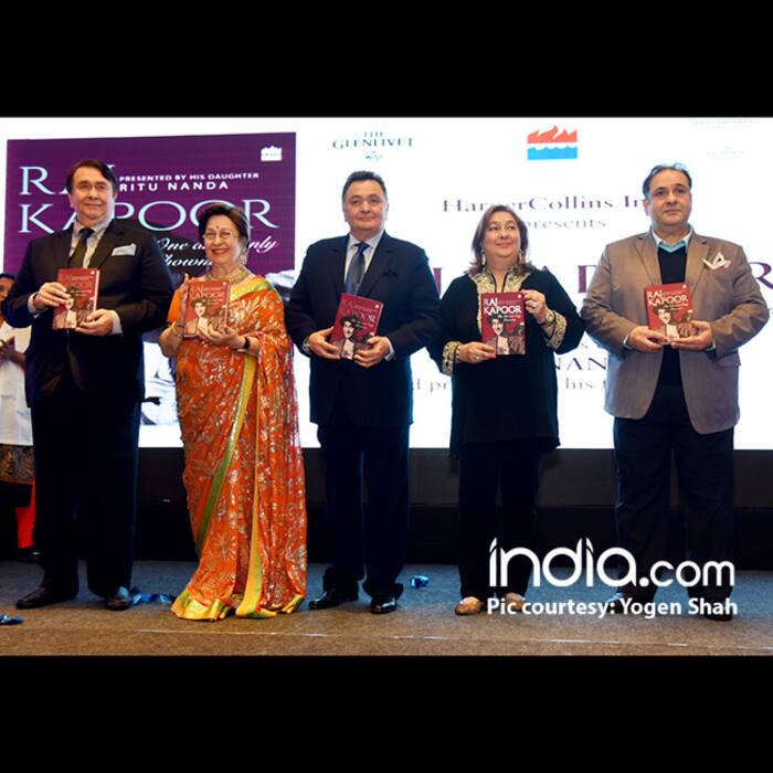 PHOTOS: Raj Kapoor’s daughter Ritu Nanda launches a book on actor’s ...