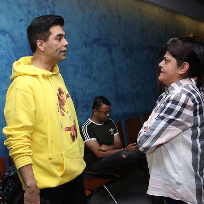 Soorma Special Screening: Diljit Dosanjh, Karan Johar, Angad Bedi ...