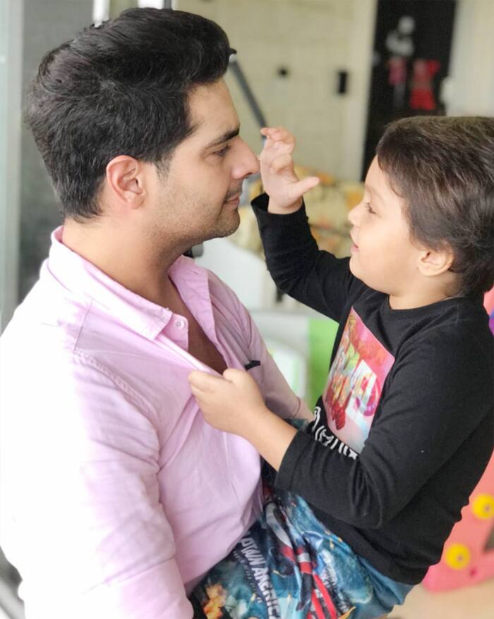Karan Mehra-Nisha Rawal's Son Kavish is Bundle of Cuteness, See Unseen Pics