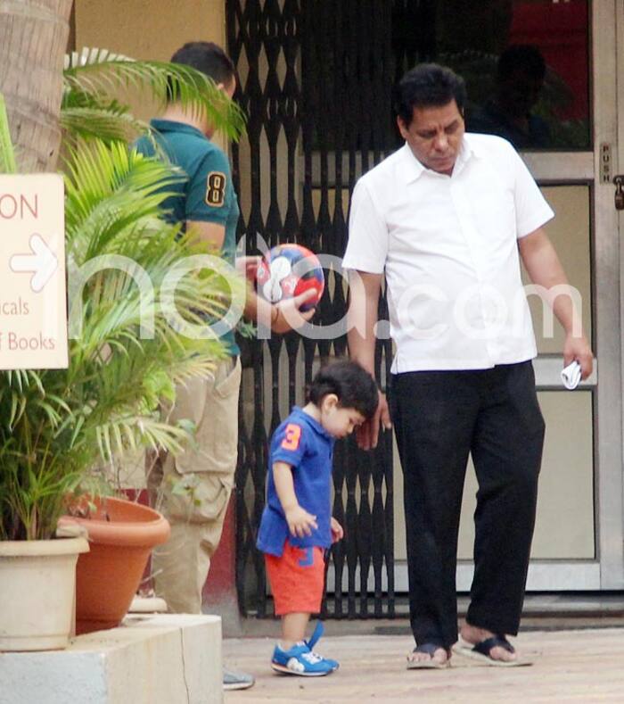 It's a daddy son day out