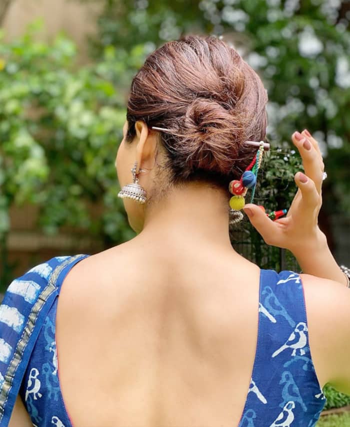 Karishma Tanna’s Saree Look Shot in a Garden is Unmissable