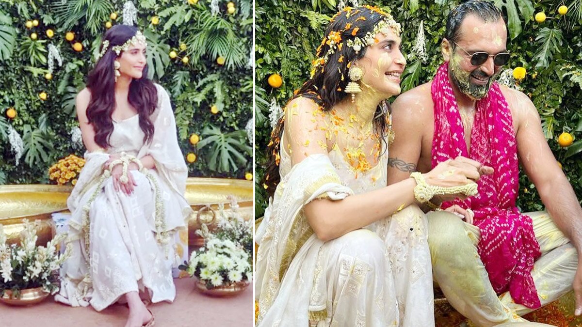 Karishma Tanna-Varun Bangera Haldi Ceremony Begins in Style, Bride And ...