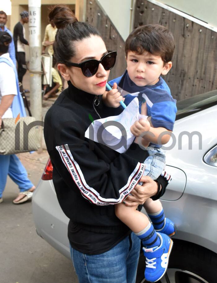 Prince Taimur makes an appearance