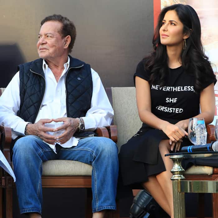 Salman Khan bumps into ex-girlfriend Sangeeta Bijlani at Bina Kak’s book launch with Katrina Kaif