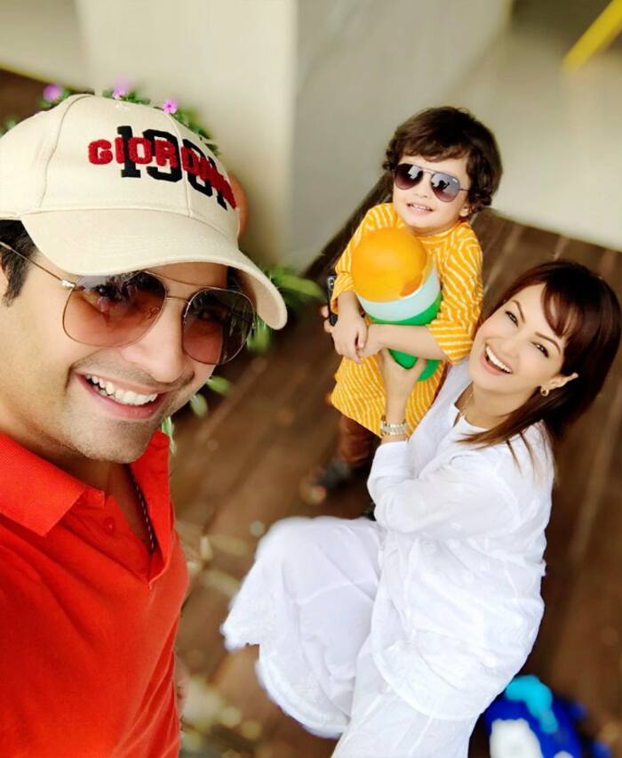 Karan Mehra-Nisha Rawal's Son Kavish is Bundle of Cuteness, See Unseen Pics