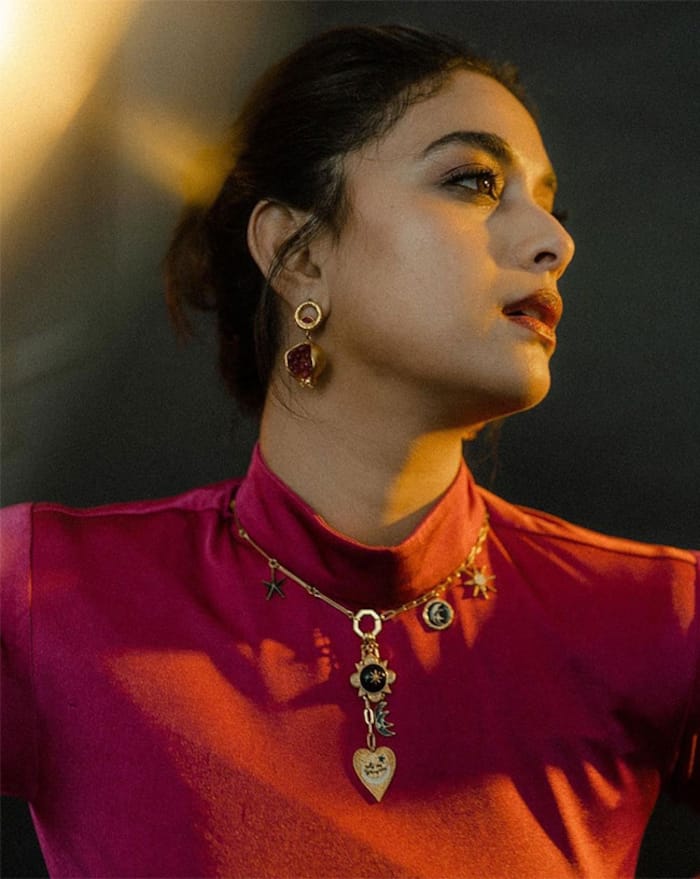 Keerthy Suresh is a Perfection in Pink Thigh-High Slit Gown - See Jaw ...