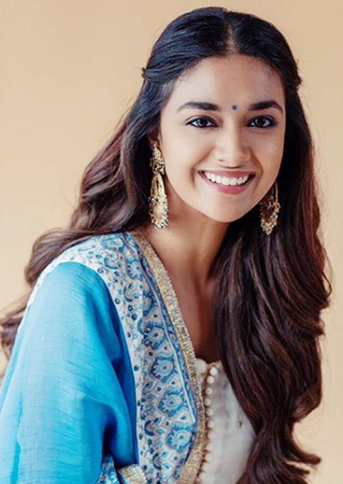 Keerthy Suresh's another gorgeous saree look