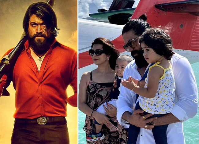 KGF 2: Yash Vacays with Family in Maldives, Shares Adorable Pics with ...
