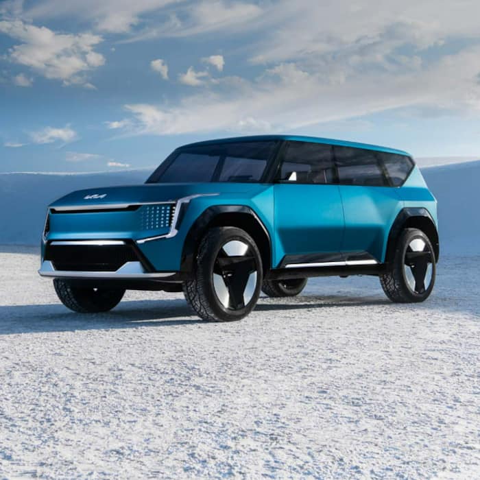 Made From Natural Wool Yarns And Fishnet Debris, Kia Reveals KV9 ...