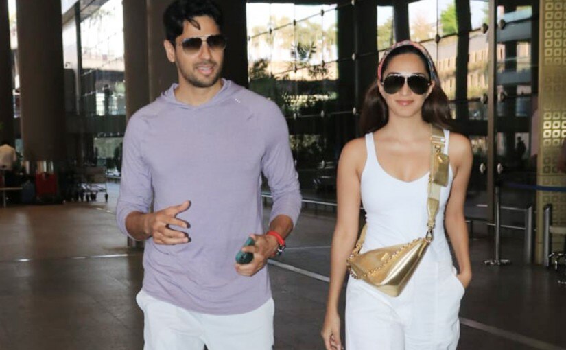 Kiara Advani And Sidharth Malhotra Smile As They Arrive In Style At ...