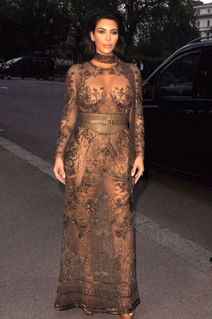 9 Pics Of Kim Kardashian West Proving That She Loves Nudity