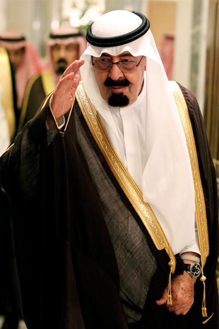 King of Saudi Arabia Abdullah bin Abdulaziz al Saud was the last Sheikh ...