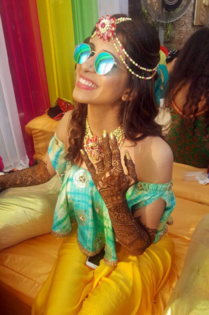 Kishwer Merchant-Suyyash Rai wedding: Check out inside pics from Haldi ...