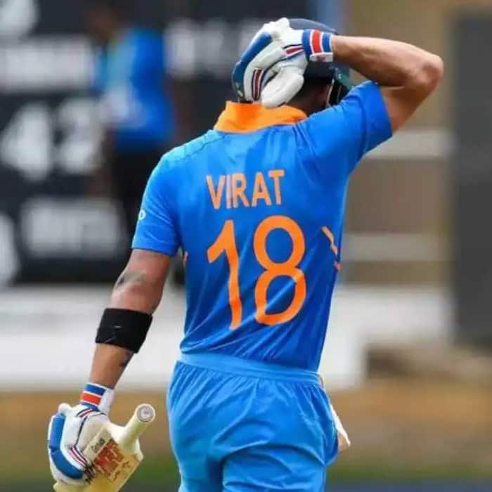 Kohli's jersey no. 18 signifies personal loss, perseverance, and destiny