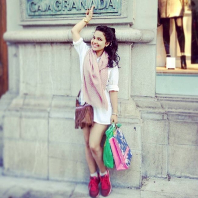 Chitrashi Rawat during her portfolio shoot