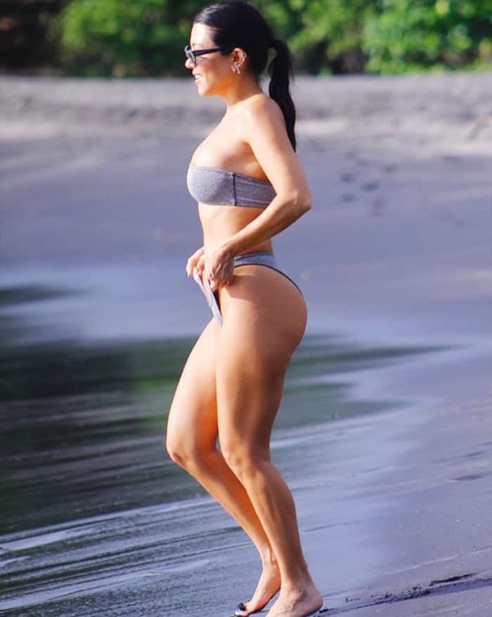 Kourtney sexy beach babies