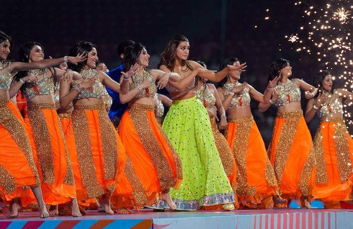 IN PICS | Kriti Sanon, AP Dhillon, Kiara Advani Set Stage On Fire At WPL Opening Ceremony