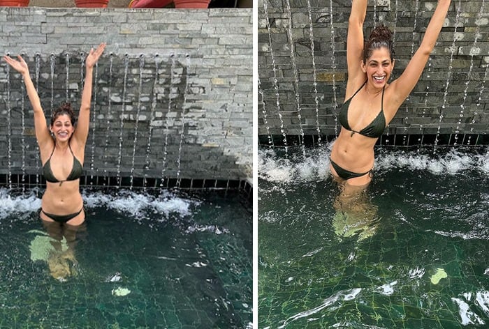 Kubbra Sait Maximises Hotness in Sexy Black Bikini - See Viral Photos