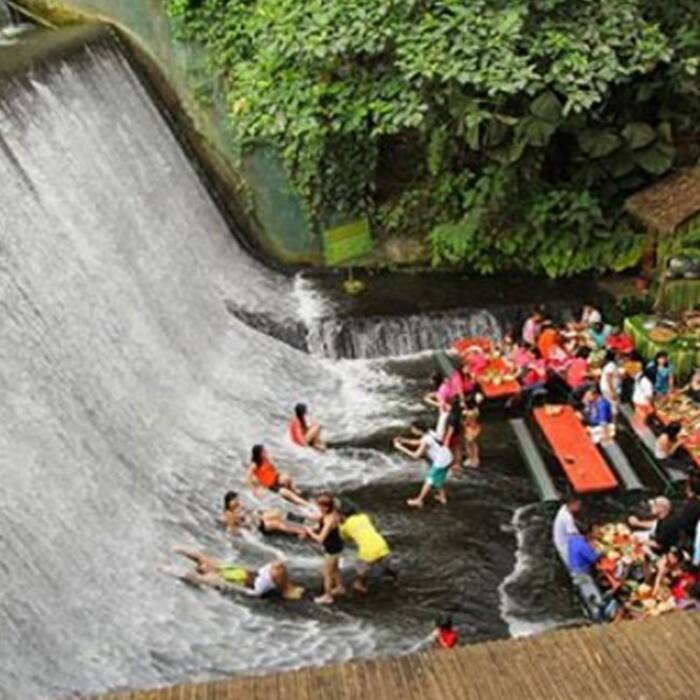 Pics of Labassin Waterfall Restaurant in Philippines will give you ...