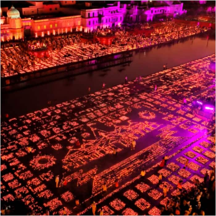 Photos From Ayodhya's Divine Diwali Deepotsav