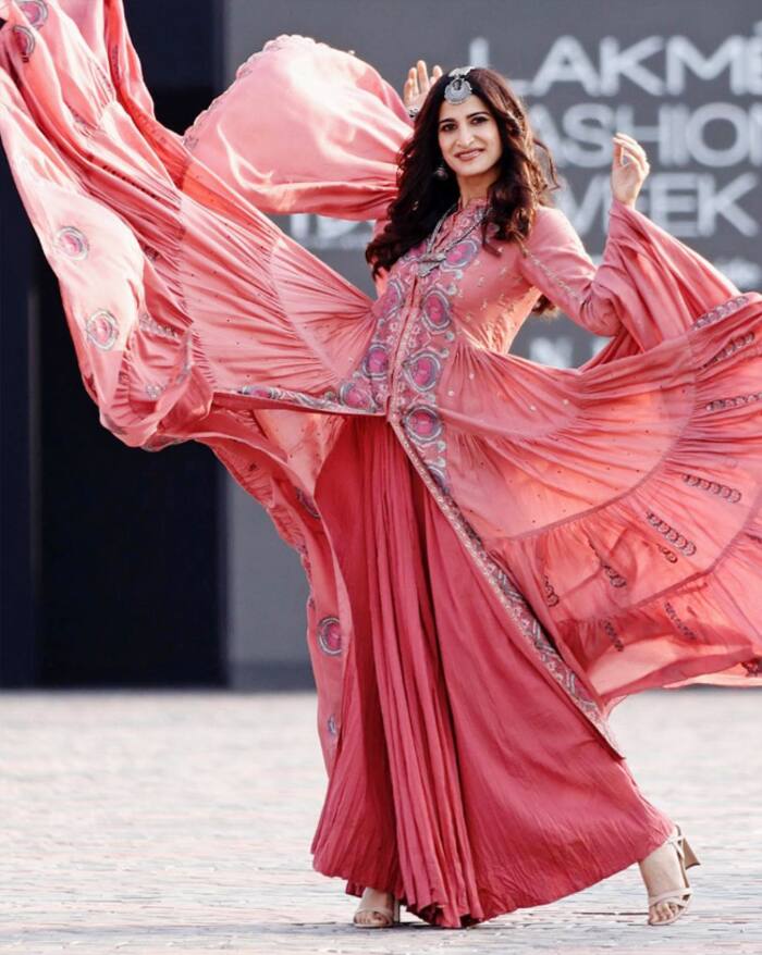 Lakme Fashion Week 2021: Aahana Kumra Turned Showstopper For Gazal Mishra
