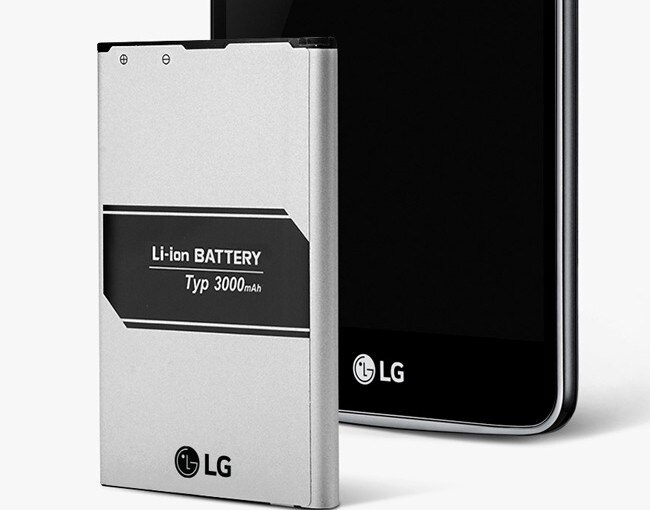 LG Stylus 2 Plus is powered by 3000mAh removable battery