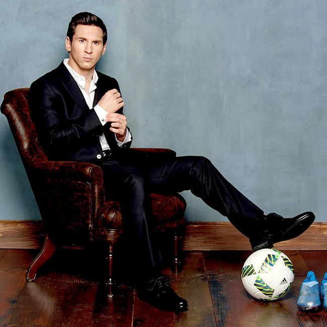 Lionel Messi for Sports Illustrated magazine