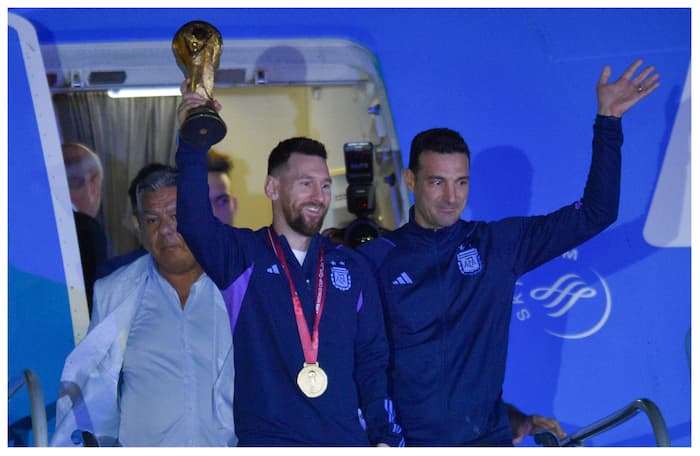 Lionel Messi Wakes Up Embracing World Cup Trophy In Bed | IN PICS