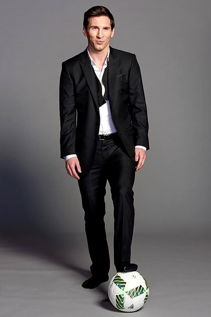 Lionel Messi clicked for during Sports Illustrated photoshoot