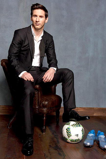 Lionel Messi for Sports Illustrated magazine
