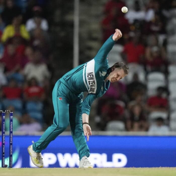Lockie Ferguson's fiery bowling