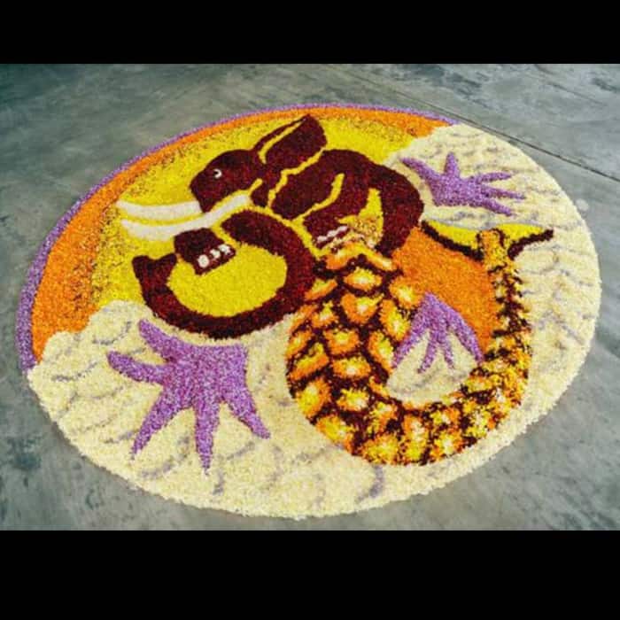 9 beautiful designs of Pookalam you can brighten up your Onam ...