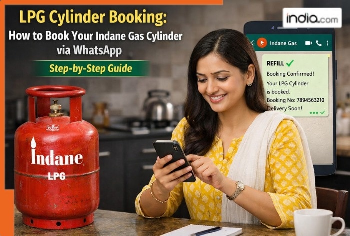 LPG cylinder refill booking: How to book Indane Gas refills through ...