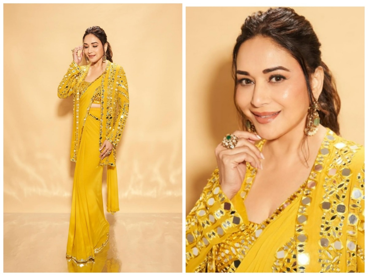 Madhuri Dixit Will Make Your Dil Go 'Dhak Dhak' in Sunshine Yellow ...