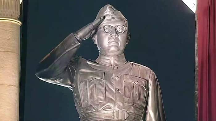 PM Modi Unveils Netaji Subhas Bose Statue At India Gate | See Photos