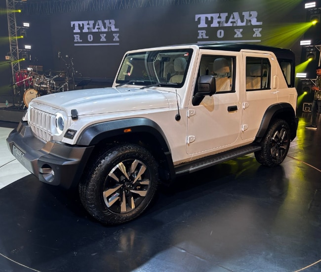 PICS: New Mahindra Thar ROXX Promises Superior Crash Performance; All ...
