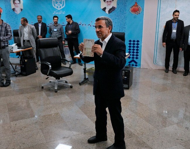 Mahmoud Ahmadinejad Registers For Iran's Presidential Election
