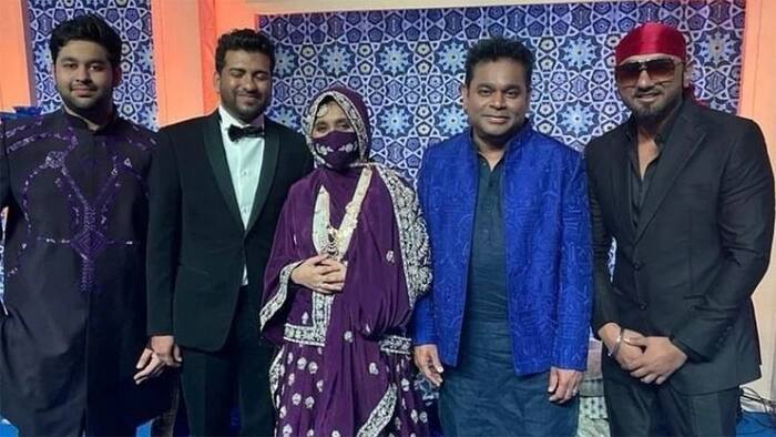A R Rahman's Daughter Khatija's Star Studded Musical Wedding Reception ...