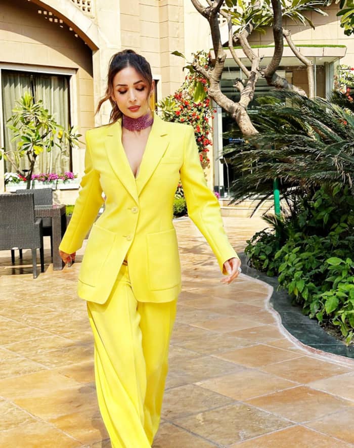 Malaika Arora Is The Hottest Boss Lady In Town And These PICS In Yellow ...