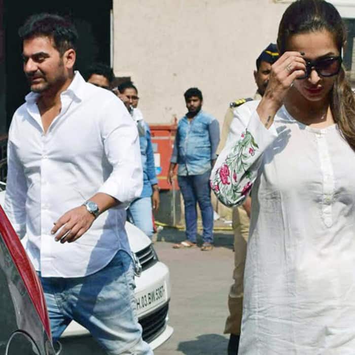 Spotted: Malaika Arora Khan with Arbaaz Khan outside Bandra court for ...