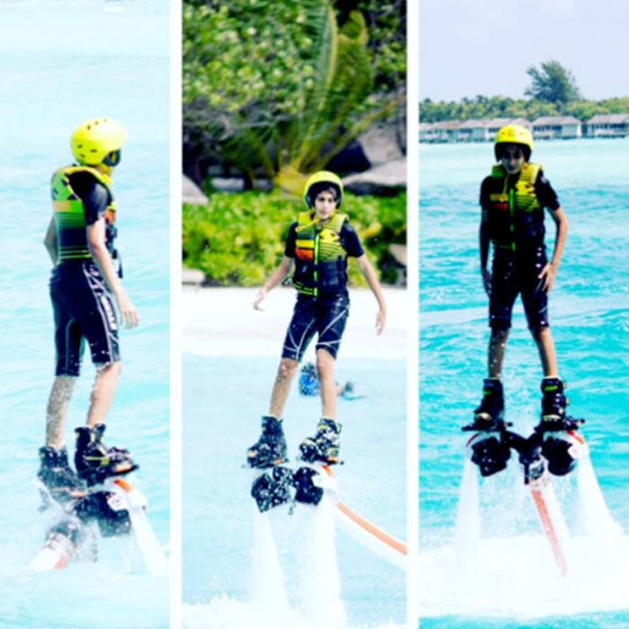 Malaika Arora Khan goes snorkelling in Maldives