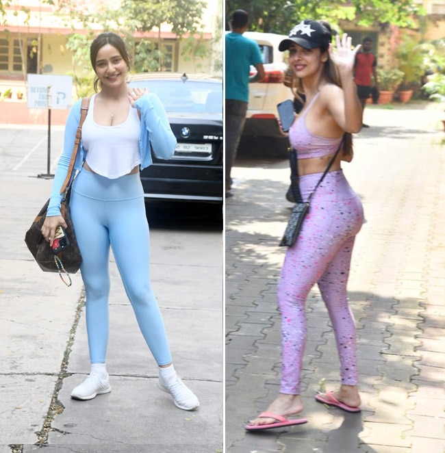 Malaika Arora or Neha Sharma - Which Actress Looks Hotter in Her Gym Look?