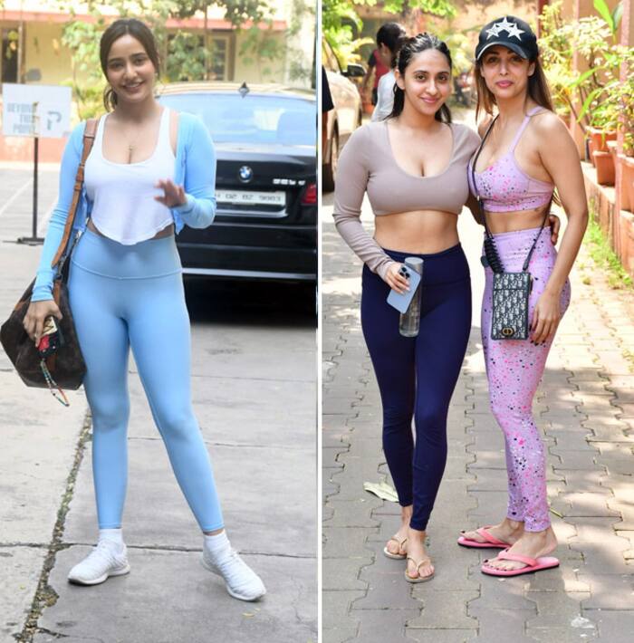 Malaika Arora or Neha Sharma - Which Actress Looks Hotter in Her Gym Look?