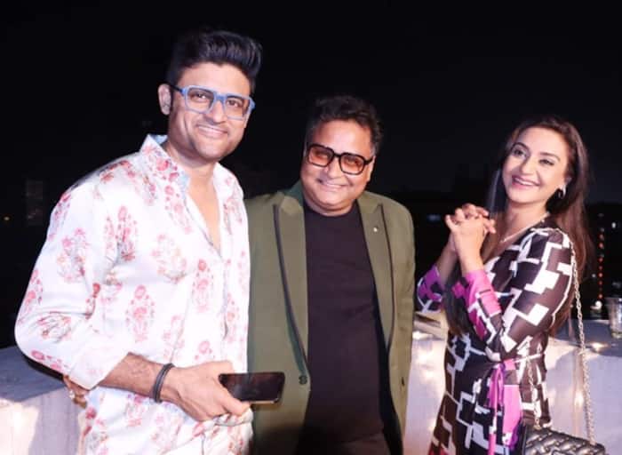 TV Actors Shaheer Sheikh, Manav Gohil, Others Attend Director Ashish ...