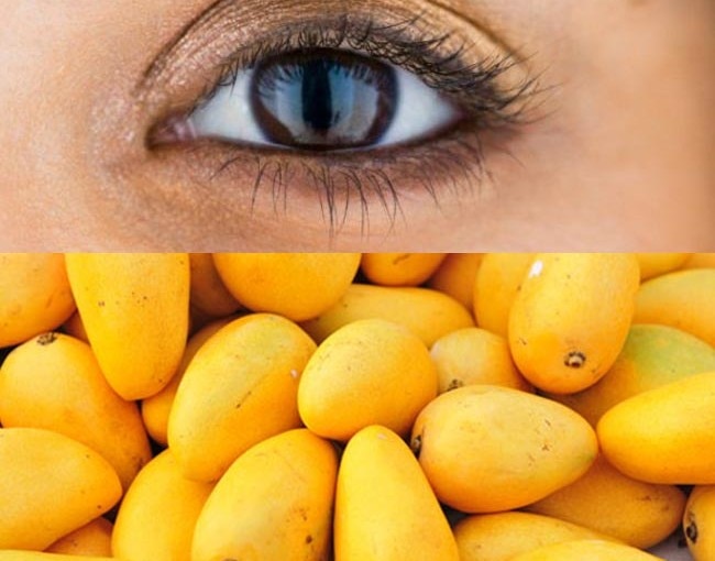 Mango takes care of eyes